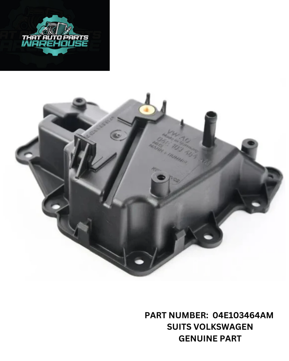 (PCV) Valve / Oil Separator Genuine Volkswagen P # 04E103464AM – That ...