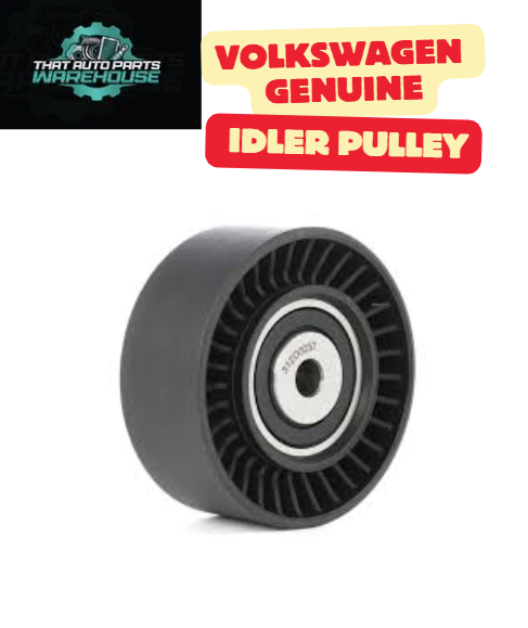 Genuine Volkswagen Drive Belt Idler Pulley P# 03G145276 – 2.0L TDI CR ...