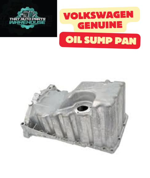 Genuine Volkswagen Engine Oil Sump Pan P# 03L103603M – 2.0L Bi-Turbo D ...