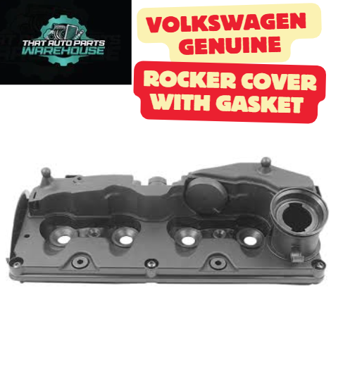 Genuine Volkswagen Rocker Cover with Gasket P# 03L103469F – 2.0L Bi-Tu ...